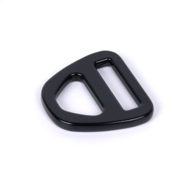 Buy 3/4 Inch Black Double Bar D-Rings Online | Country Brook Craft Supply