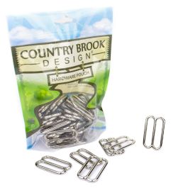 Buy 1 1/2 Inch Metal Round Wide Mouth Triglide Slides Online | Country ...
